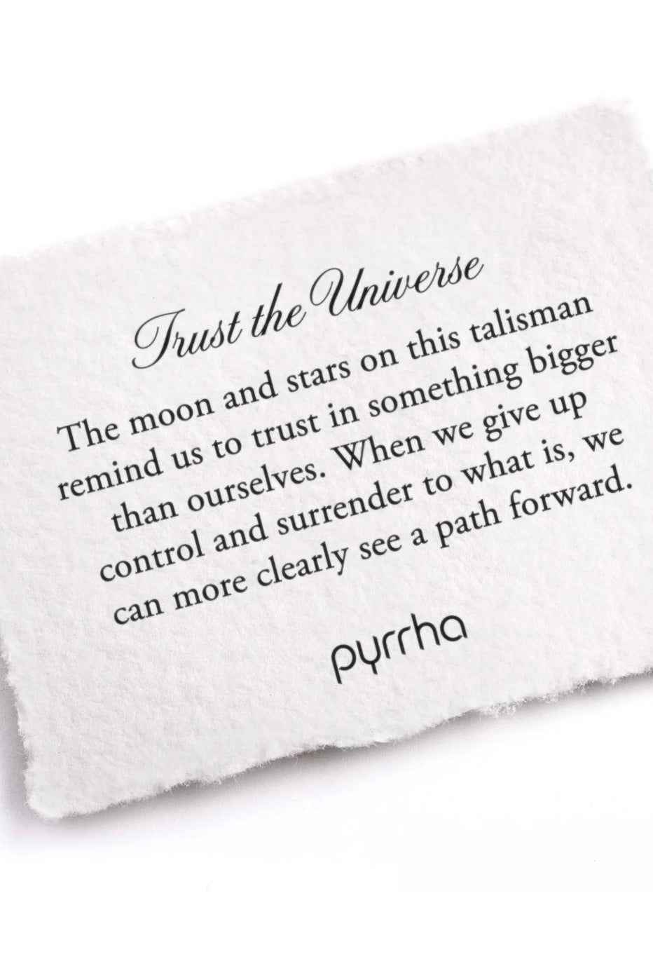 Pyrrha / Pop-Up / Fine Jewelry / Trust in The Universe Talisman - Myst ...