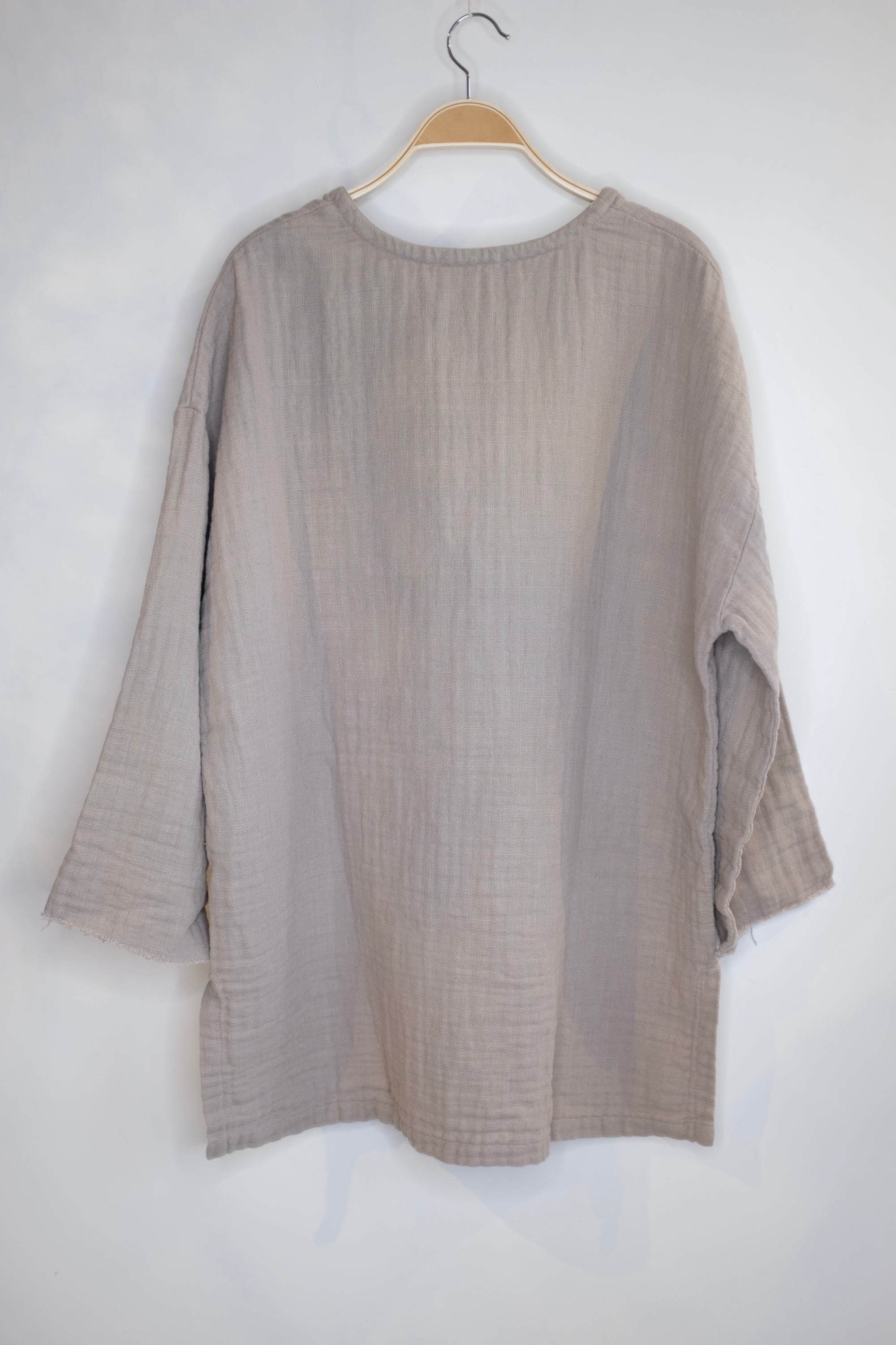 Pre-Loved Black Crane Loose Top / Light Stone / Size Large – ad hoc ...